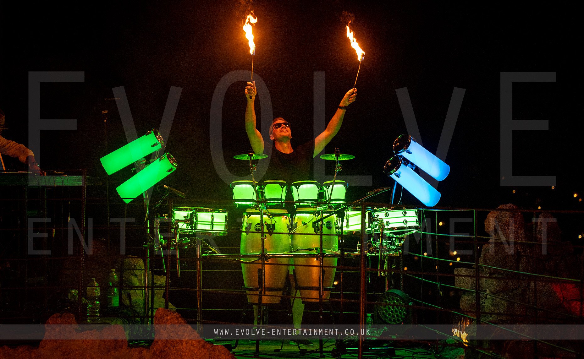 fire drums