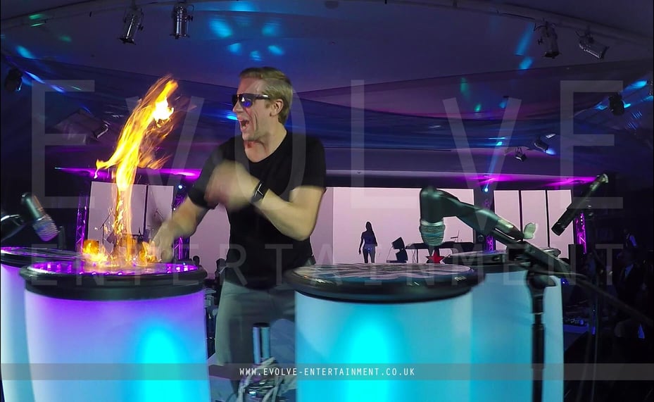 fire drums