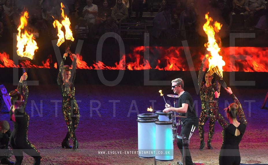 fire drums