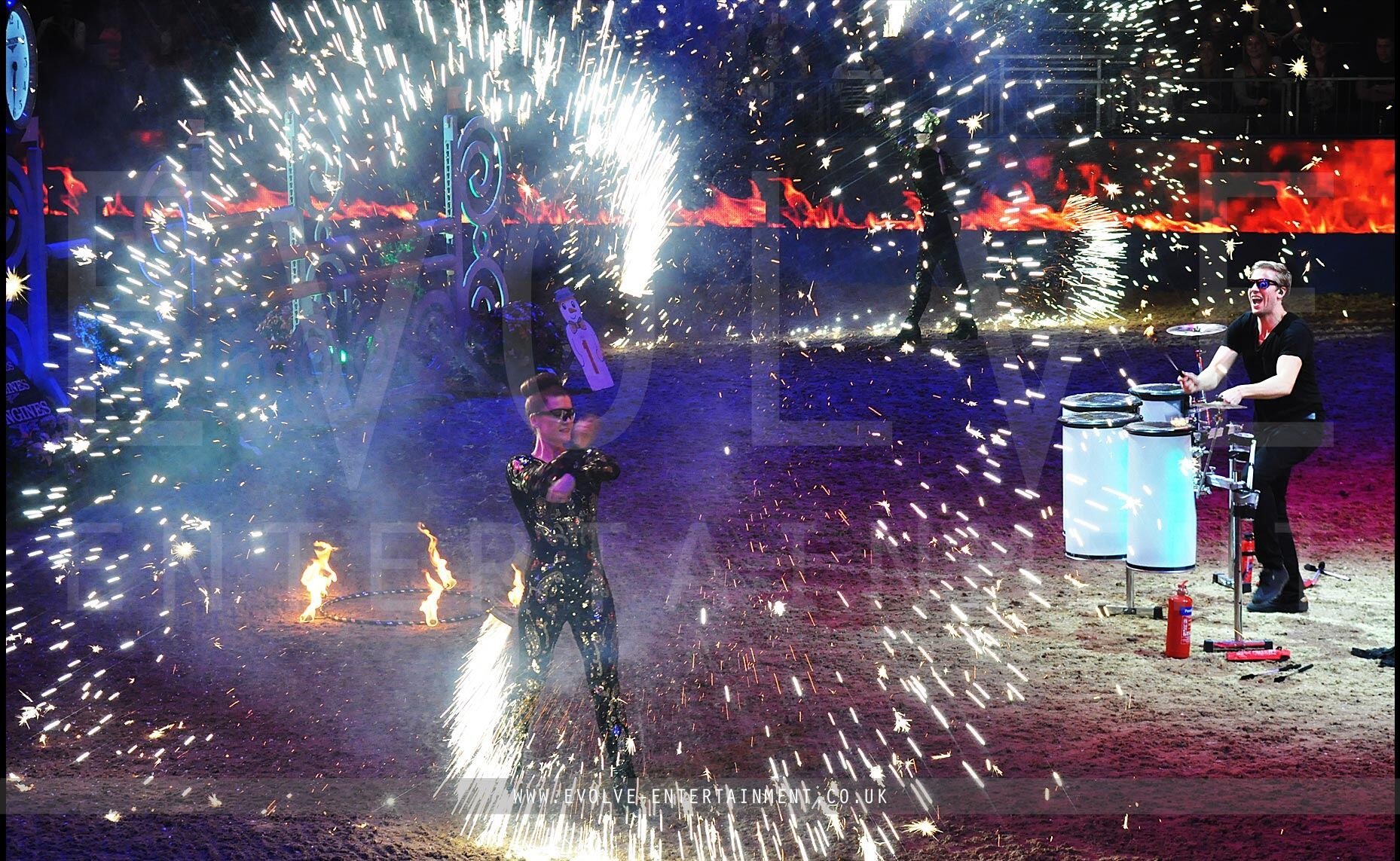 fire drums