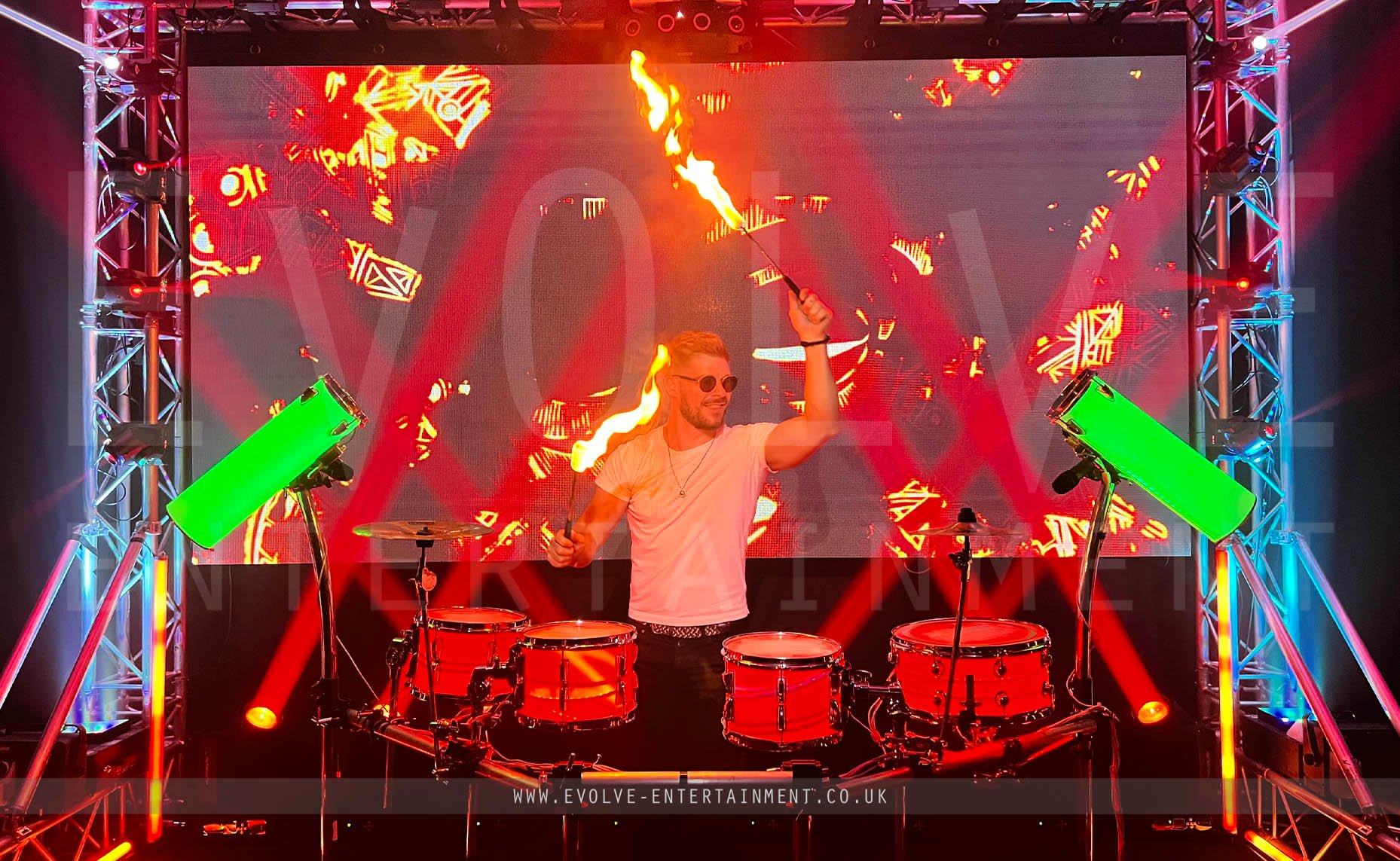fire drums