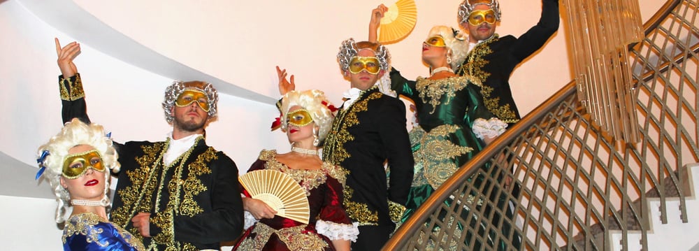 Venetian Masquerade Dance Show