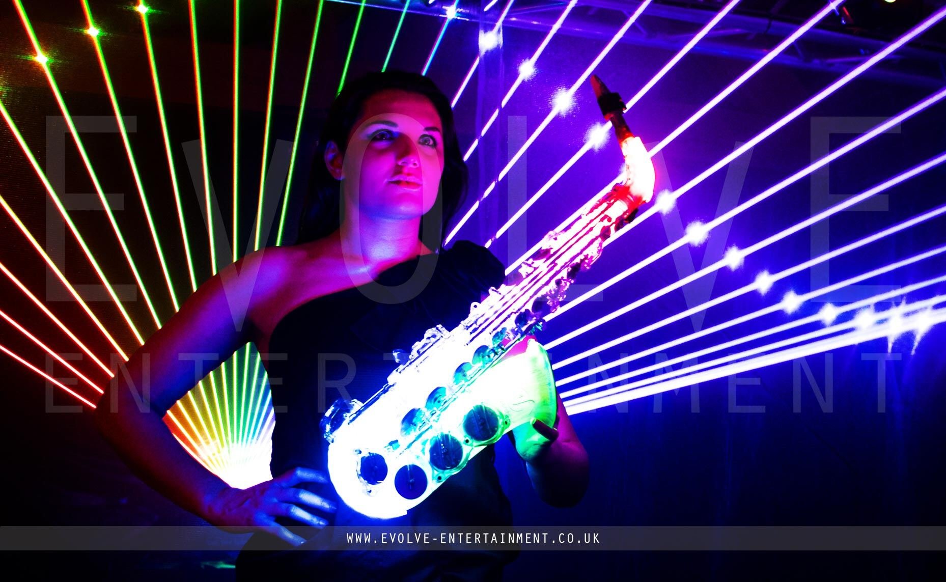 Neon Glow Sax