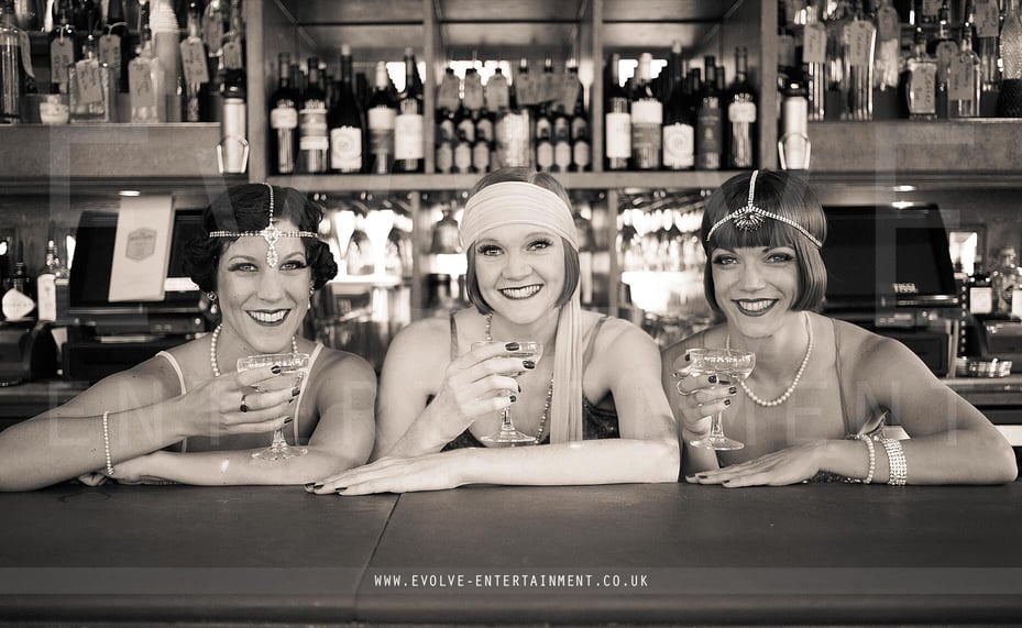 Vintage Flapper Girls