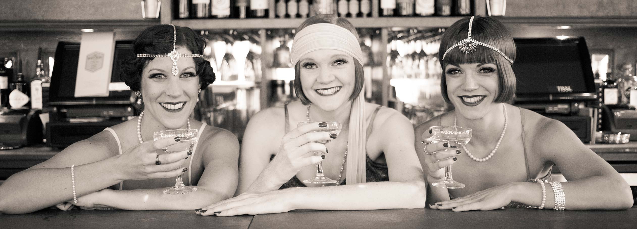 Vintage Flapper Girls